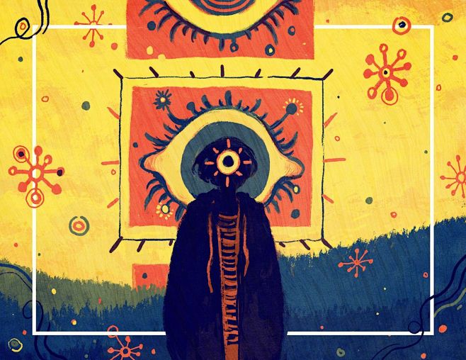 来自插画师 James Fenner 绘画作品 | www.jmfenner.com