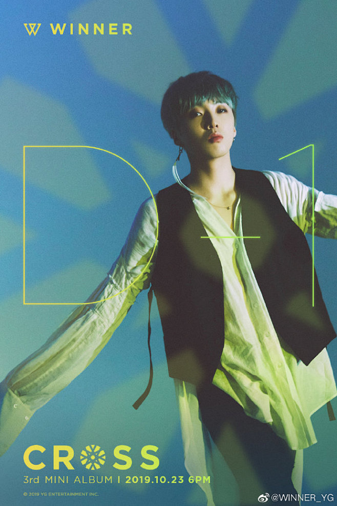 [WINNER - 3rd MINI ALBUM ‘CROSS’ D-1 POSTER : YOON]