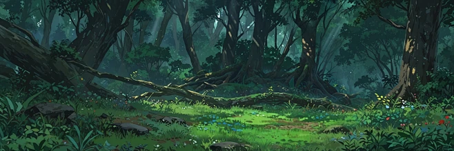 The Tree House -Movie concept art Part 06-花瓣网