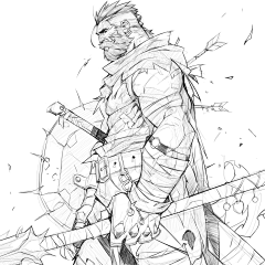 美式线稿-Joe Mad/Habchi/Lan McQue-花瓣网|陪你做生活的设计师 | er Concepts