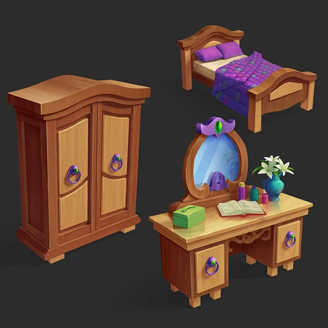 Game Icon , Allunar-花瓣网