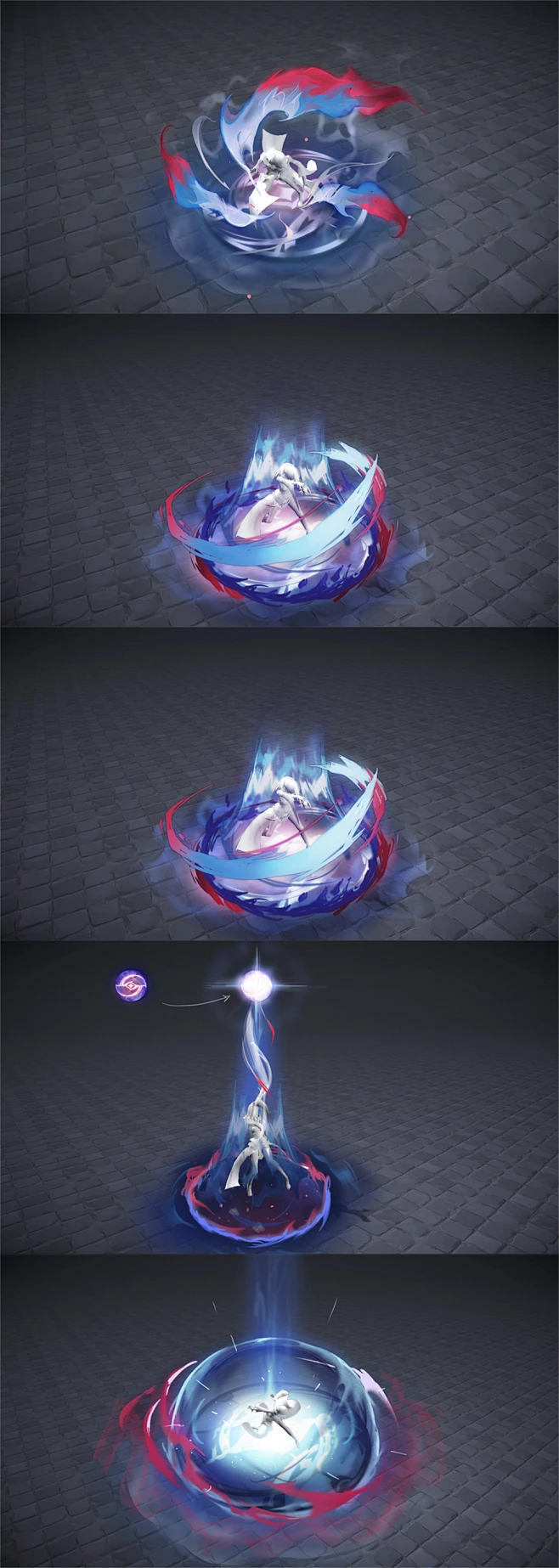 萌新设计稿与制作练习01-游戏特效原创作品-Magesbox-花瓣网