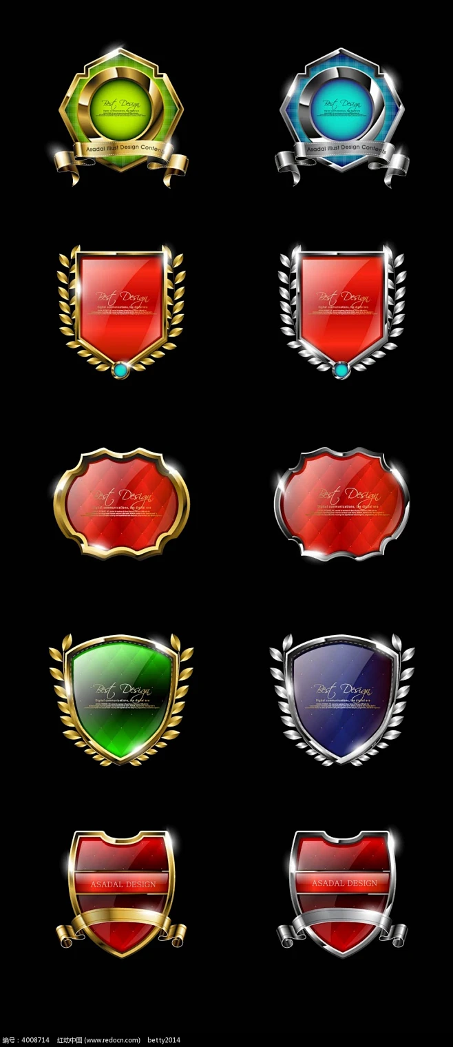 矢量立体欧式图标矢量图AI免费下载_徽标|徽章|标贴素材-花瓣网