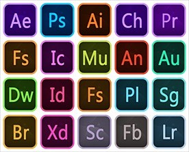adobe ai图标 ps图标-花瓣网