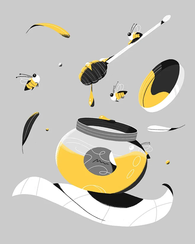 Personal Illustration-花瓣网