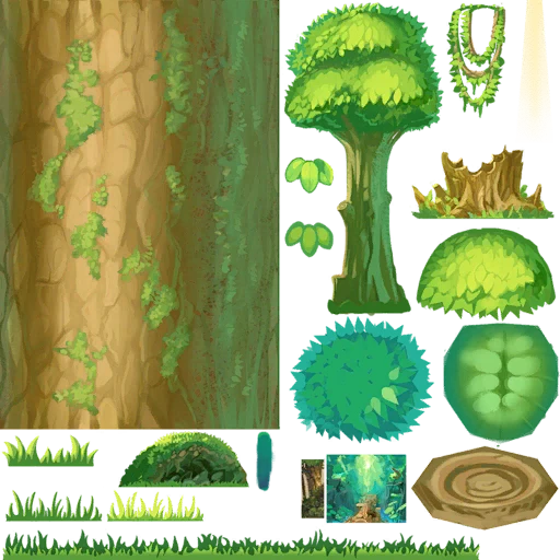 Forest_Props_2-花瓣网