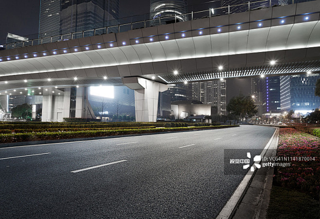 中国上海陆家嘴金融区-东亚路图片素材