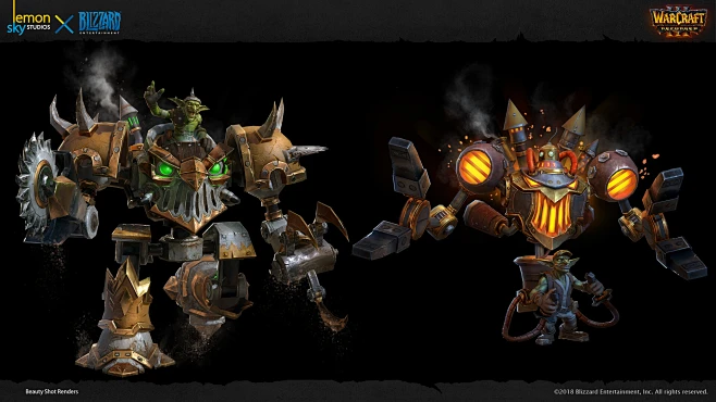 WarCraft 3: Reforged - Key Art & UI-花瓣网