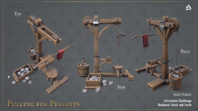 Medieval Gym Equipment (Artstation Challenge - Medieval: Back and Forth ...