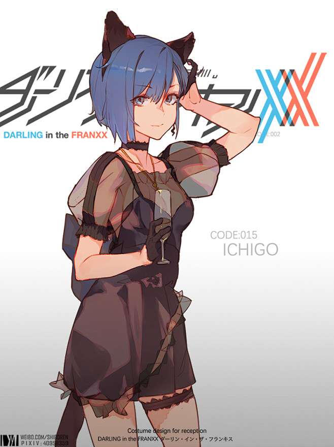 #ゼロツー(ダリフラ) FRANXX - DM袋喵的插画