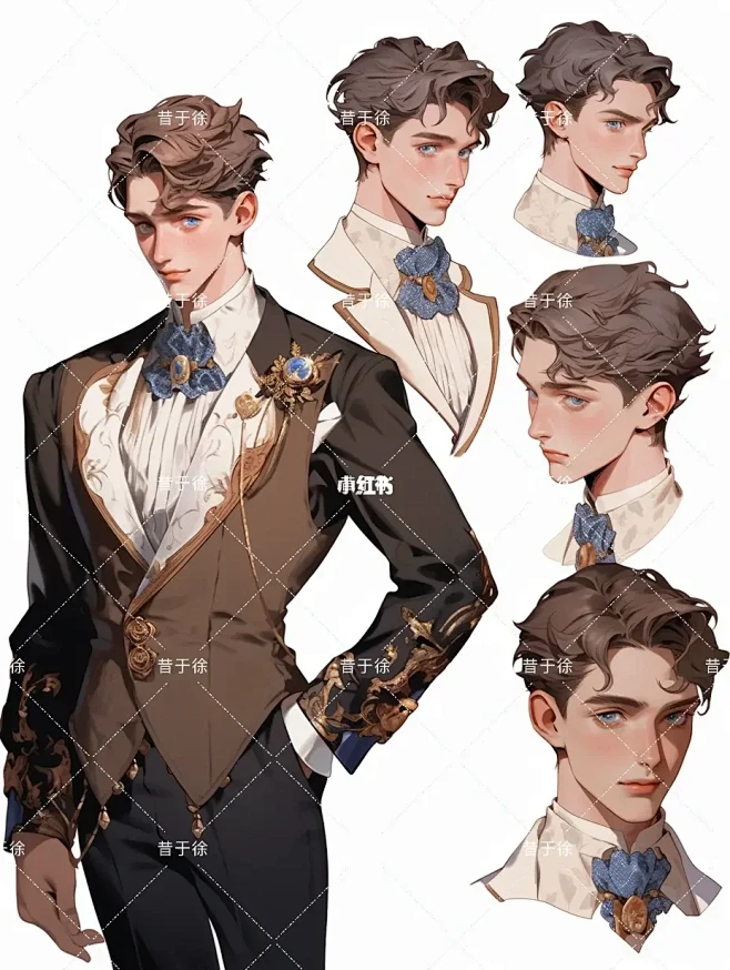【设子】英伦宫廷贵族风男设分享-花瓣网