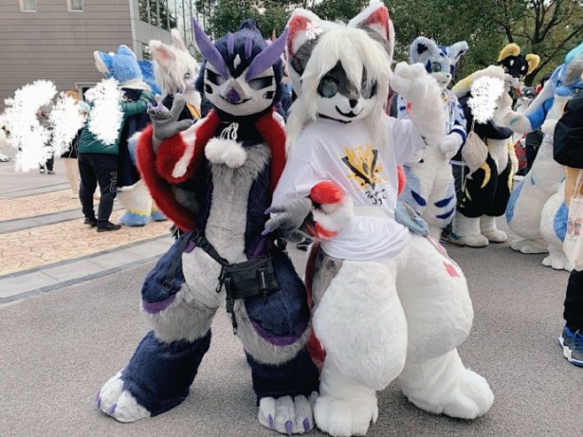 #fursuit##furry##冬兽聚# 非常开心！[饞嘴][饞嘴]