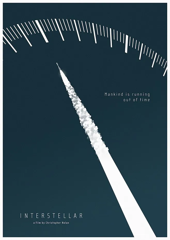 Interstellar Movie Poster-花瓣网