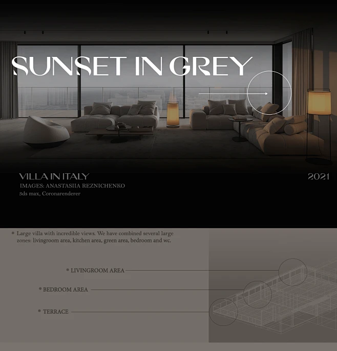 Sunset in Grey-花瓣网