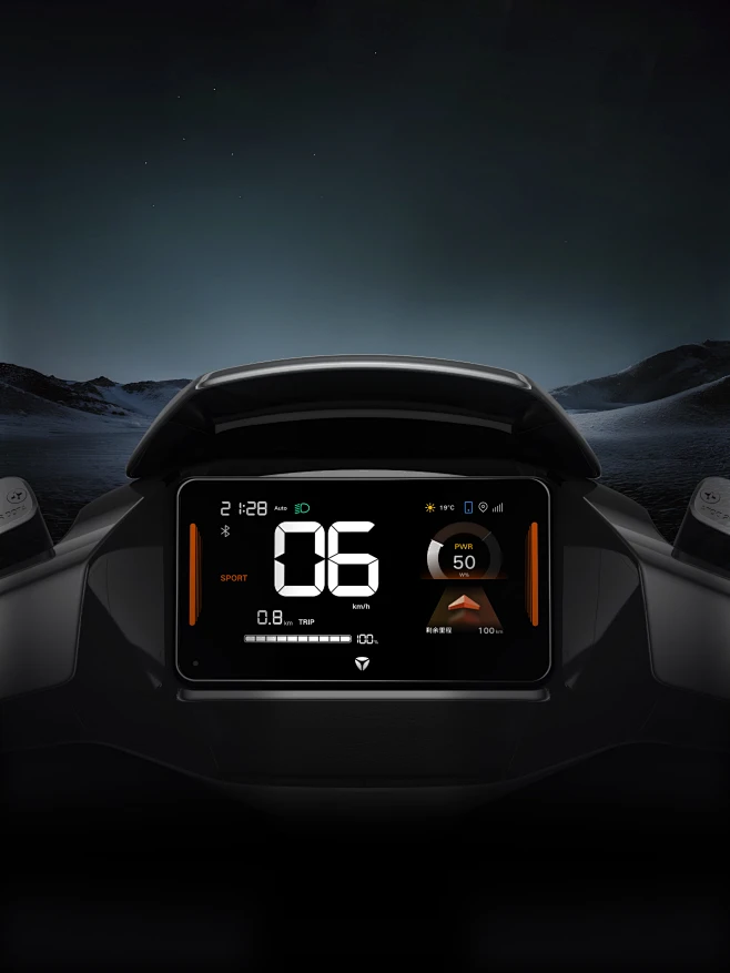 HMI Design for Intelligent Electric Scooter-花瓣网