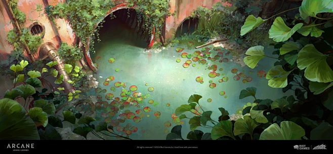 Arcane Season 2 - Matte Painting-花瓣网