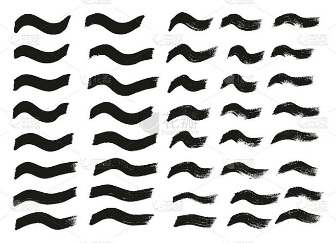 Tagging Marker Medium Wavy Lines High Detail Abstr