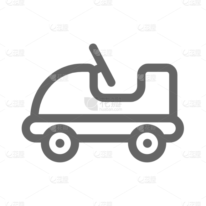 ICON-母婴icon-SVG-玩具车