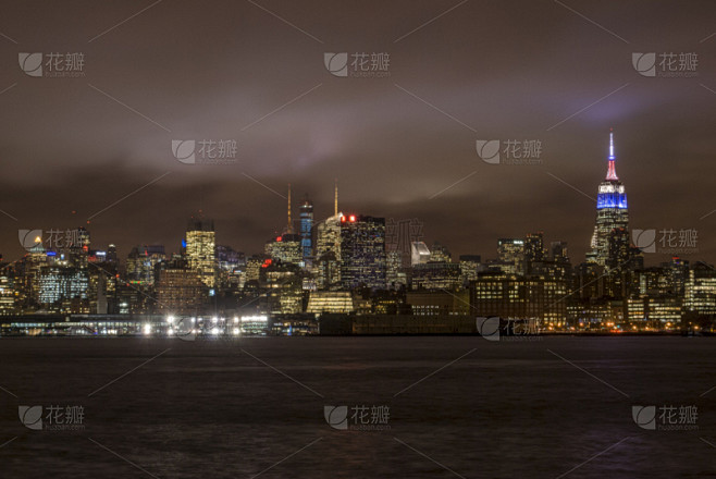 哈德逊河,曼哈顿中心,水平画幅,码头,建筑,美国中大西洋地区,无人,纽约州,户外,城市