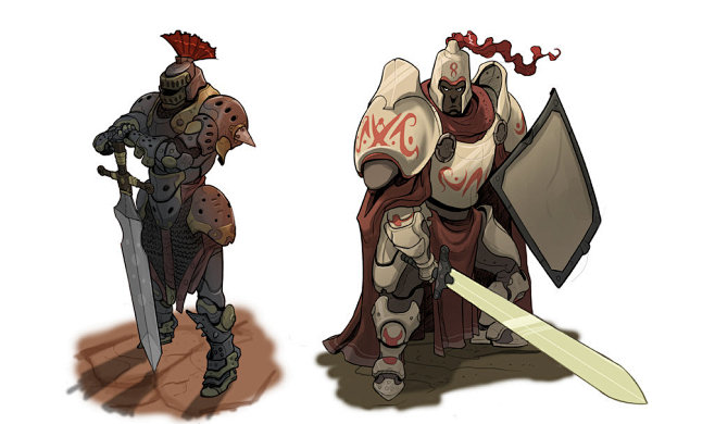 2 knights by SC4V3NG3R 2 knights by SC4V3NG3R