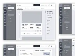 wireframes图片大全-wireframes高清好看的图片--花瓣Maxime（唛愢美）的画板