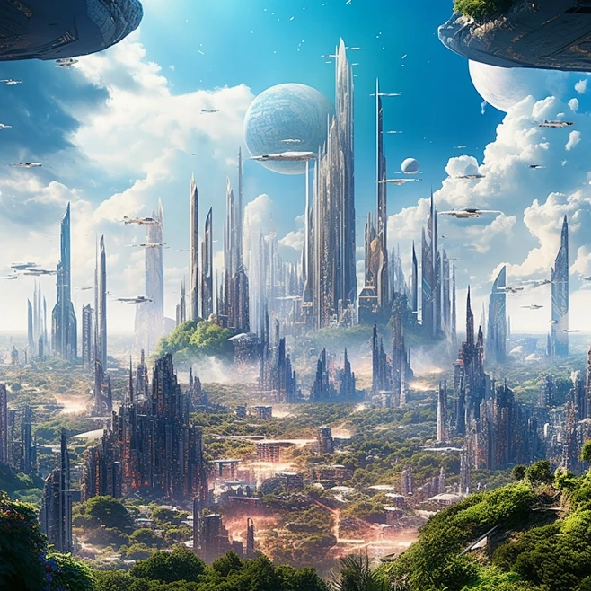 best quality,masterpiece,best quality, sci-fi,story, futuristic, year ...