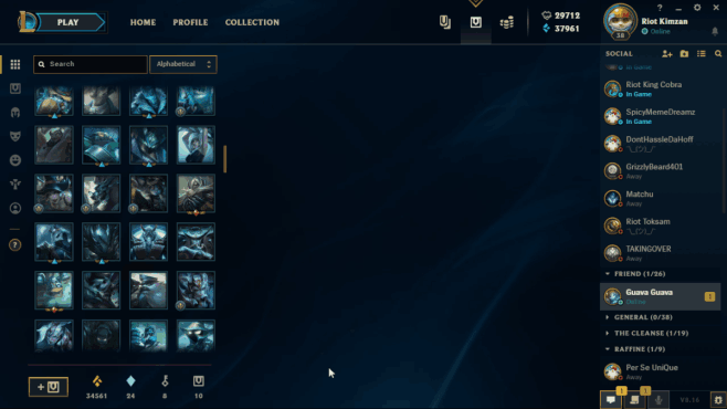 League of Legends UI Motion Graphics-花瓣网