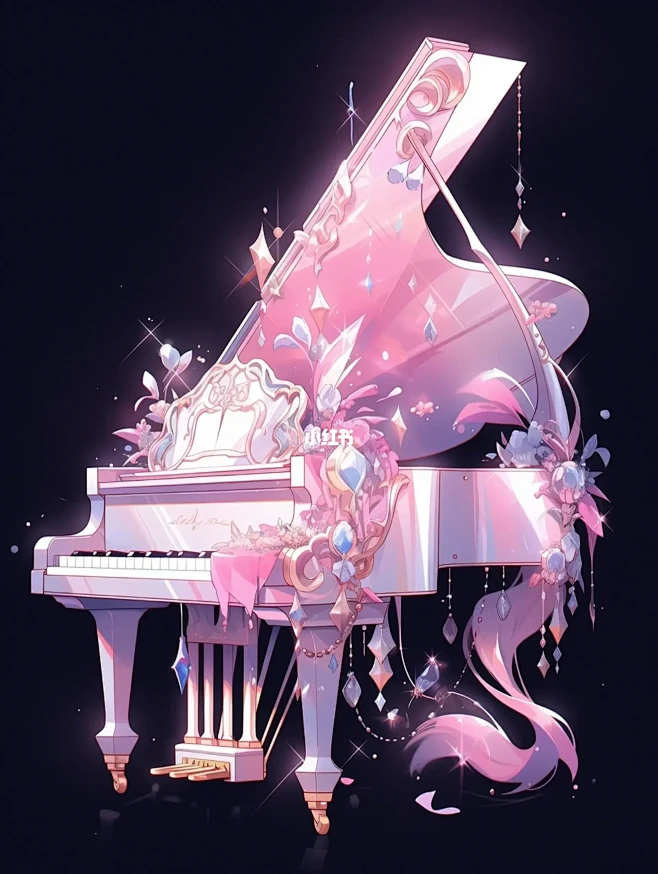 「游戏素材」——妙可蓝钢琴-花瓣网