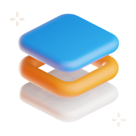 Layers 3D Illustration
