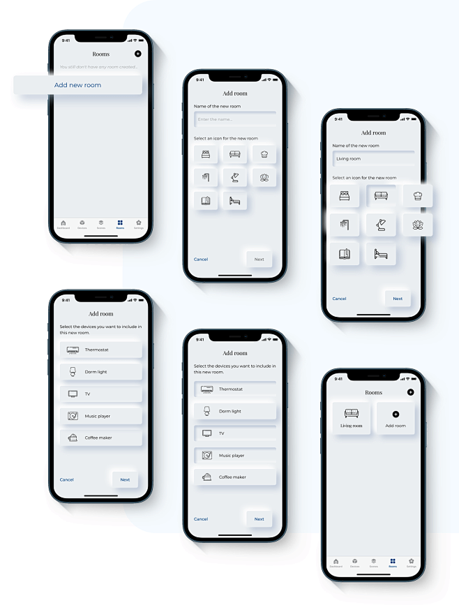 新拟态_Neumorphism_app