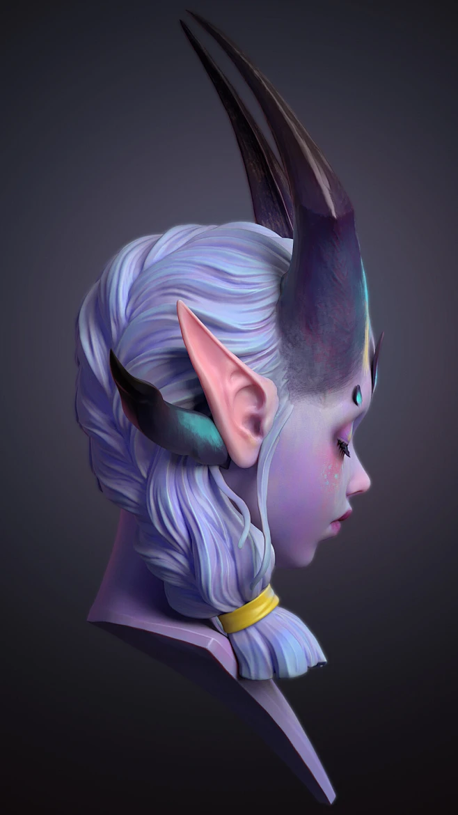 Mera life size bust, Michael Mao : This is a 1/1 life size bust i made ...