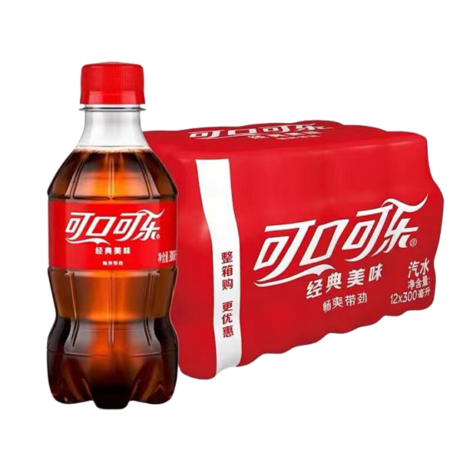 300ML-可口可乐汽水12联包-惊爆价19