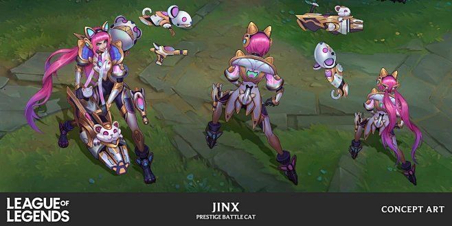 Prestige Battle Cat Jinx-花瓣网