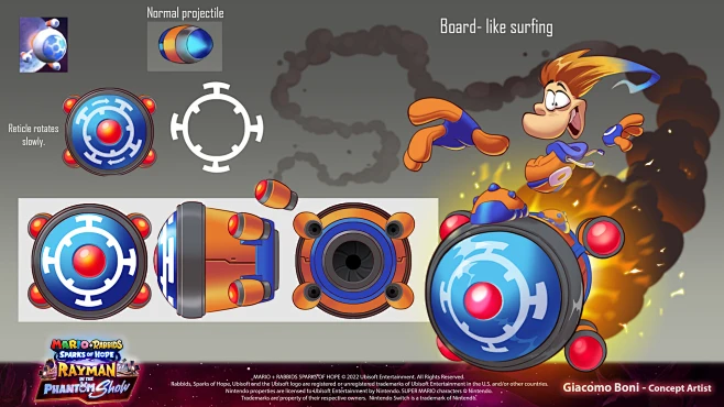 Rayman in the Phantom Show - Mario+Rabbids Sparks of Hope DLC图片_mario ...