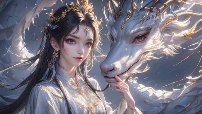 龙女-hzj(3)-花瓣网