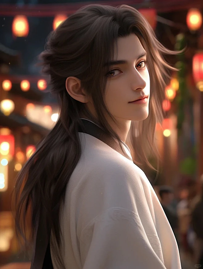 古风男子②古韵闪耀，街灯风华_3_AIYoung 少侠_来自小红书网页版-花瓣网