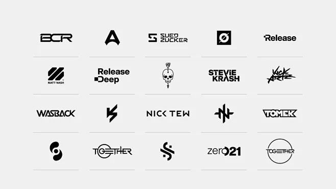 Logos & Marks 2019 : Logos & Marks I created in 2019-花瓣网