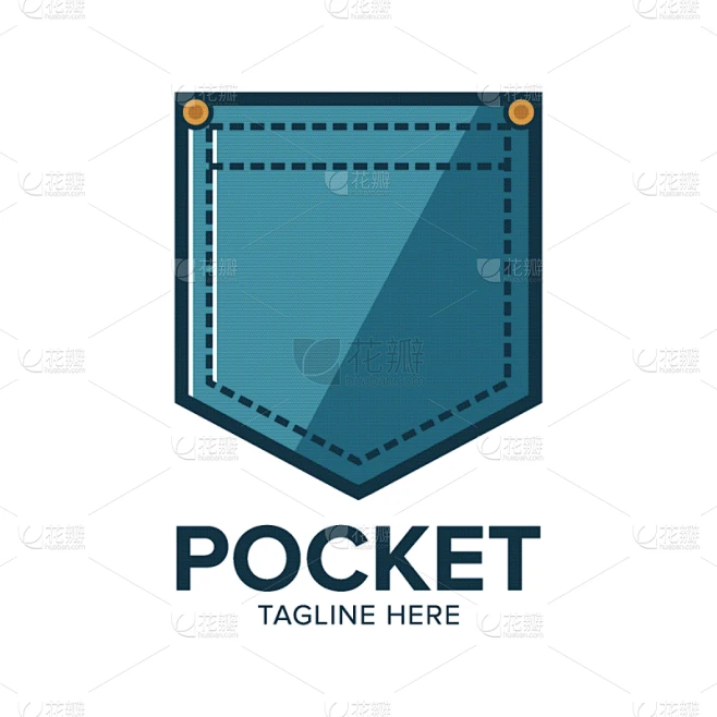 pocket logo素材-花瓣网