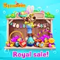 royal match Easter UI/UX UI ui design mobil game mobil game art easter ...