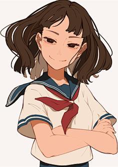 插画-花瓣网|陪你做生活的设计师 | 和服书店妹子