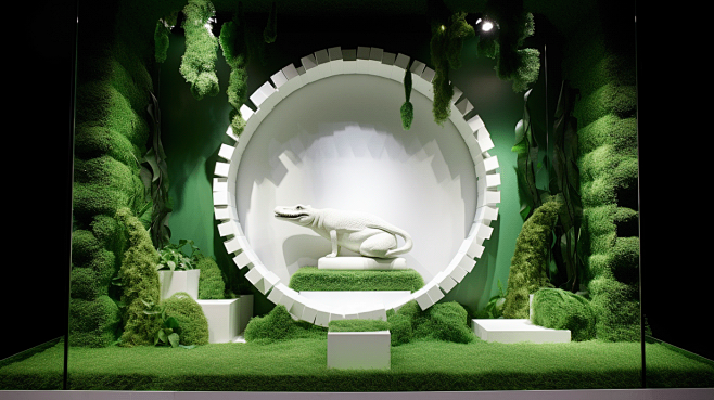 Window Display booth 3D