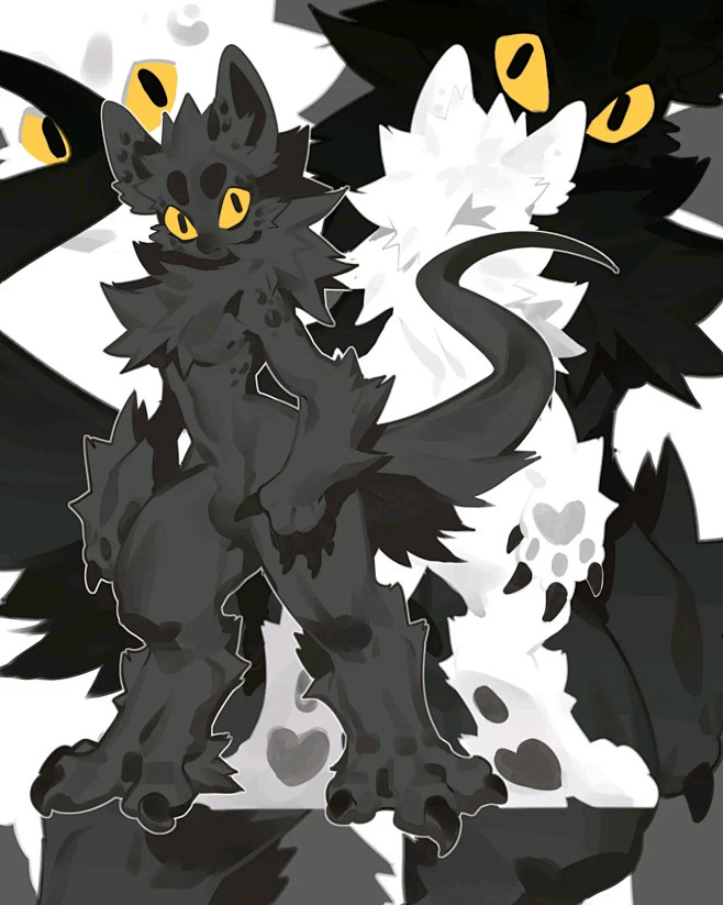 Furry图片转载 Twitter作者:Onsk墙.3