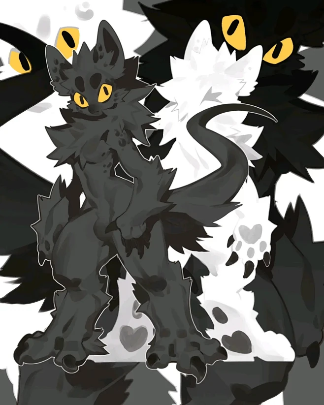 Furry图片转载 Twitter作者:Onsk墙.3-花瓣网