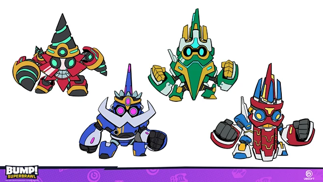 BUMP! SUPERBRAWL - Character concepts-花瓣网