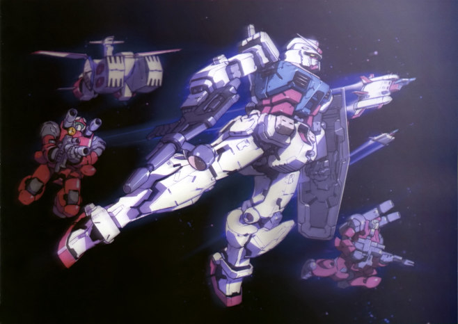 278719 gun gundam mecha mobile_suit_gundam rx-78-2_gundam white_base