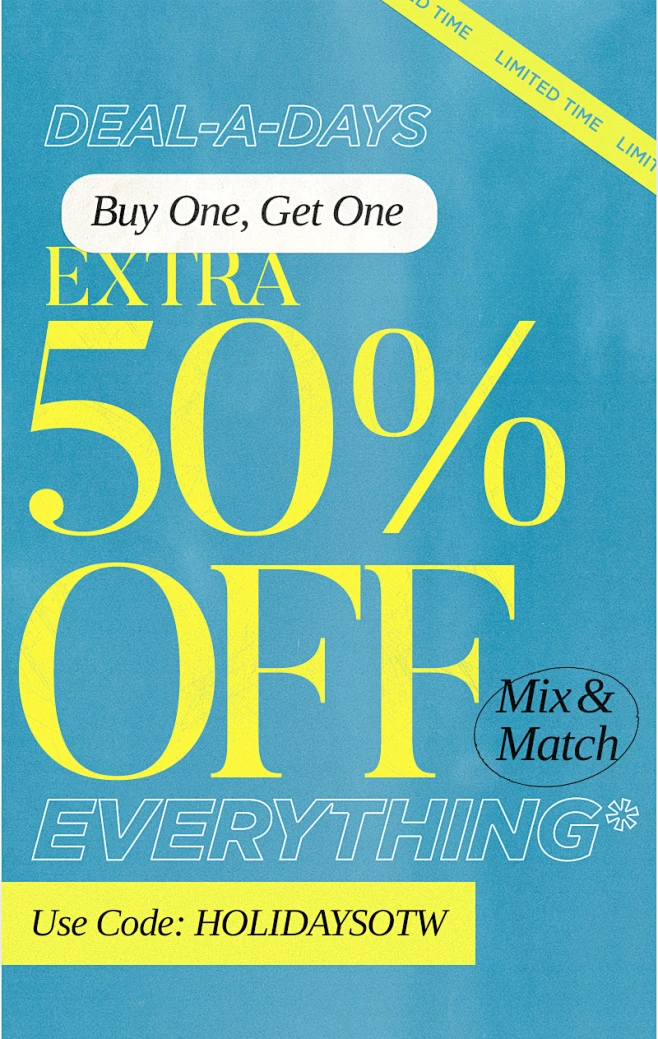 half off sale-花瓣网