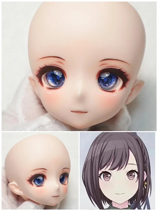 【bjd cos妆面展示】东云绘名 - 小红书-花瓣网