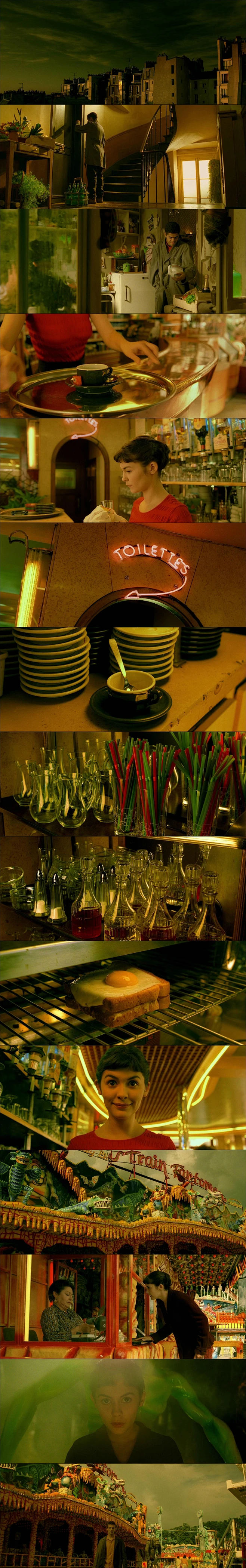 【天使爱美丽 Le fabuleux destin d'Amélie Poulain (2001)】 奥黛丽·塔图 Audrey Tautou ...