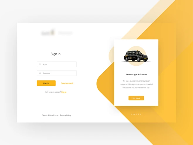 Desktop sign in page interface web form desktop login sign in-花瓣网