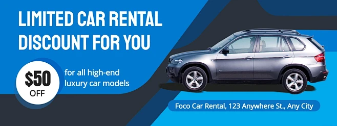 Car Rental Services Promo Voucher Cash Coupon素材-花瓣网